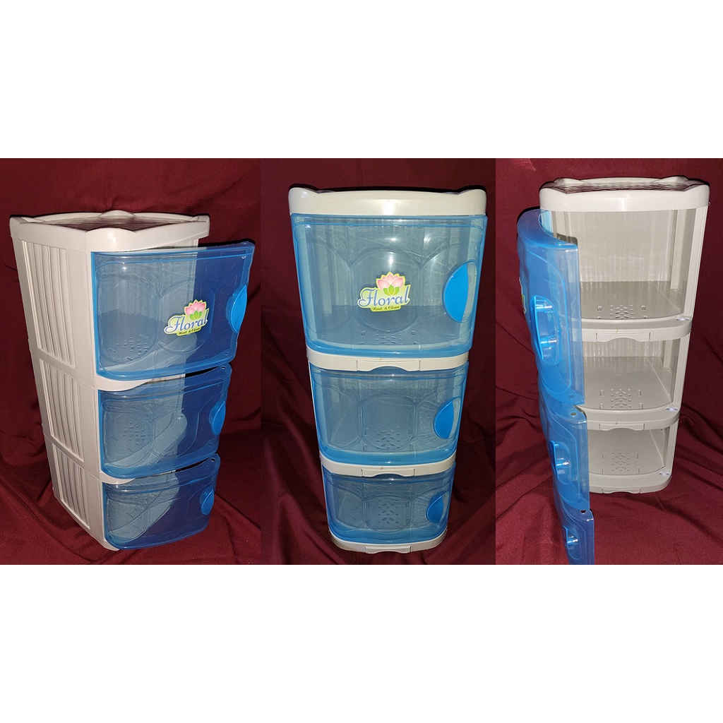 3 Layer Multi purpose storage / door cabinet 11x11x28 inches - space ...