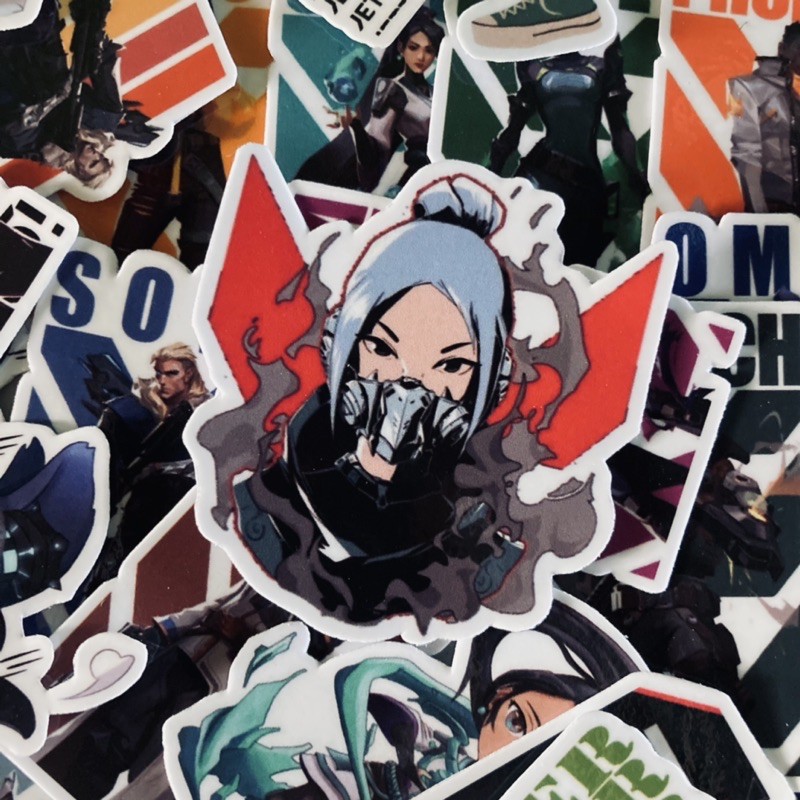 20PCS VALORANT WATERPROOF STICKERS | Shopee Philippines
