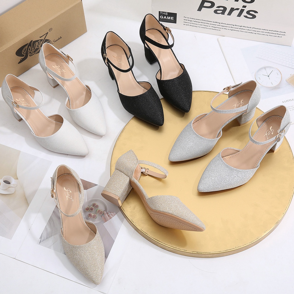【AhSin】Summer fashion workplace women's high heels # GK-97 | Shopee ...