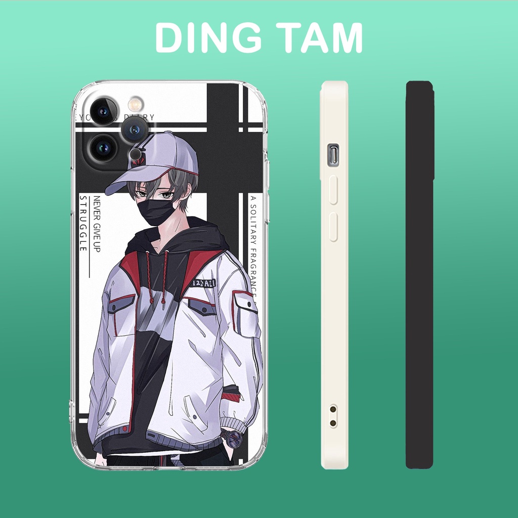 Anime boy pro 13 11 12 promax 7 8 plus xs X Xr ART Case20222410 ...