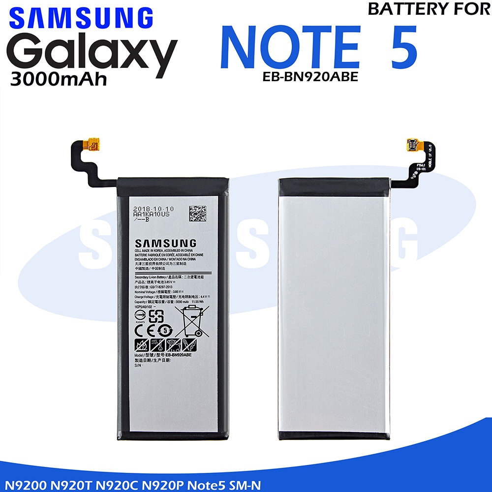 Samsung Galaxy Note 5 / Note5 SM-N9208 N920 Battery EB-BN920ABE ...