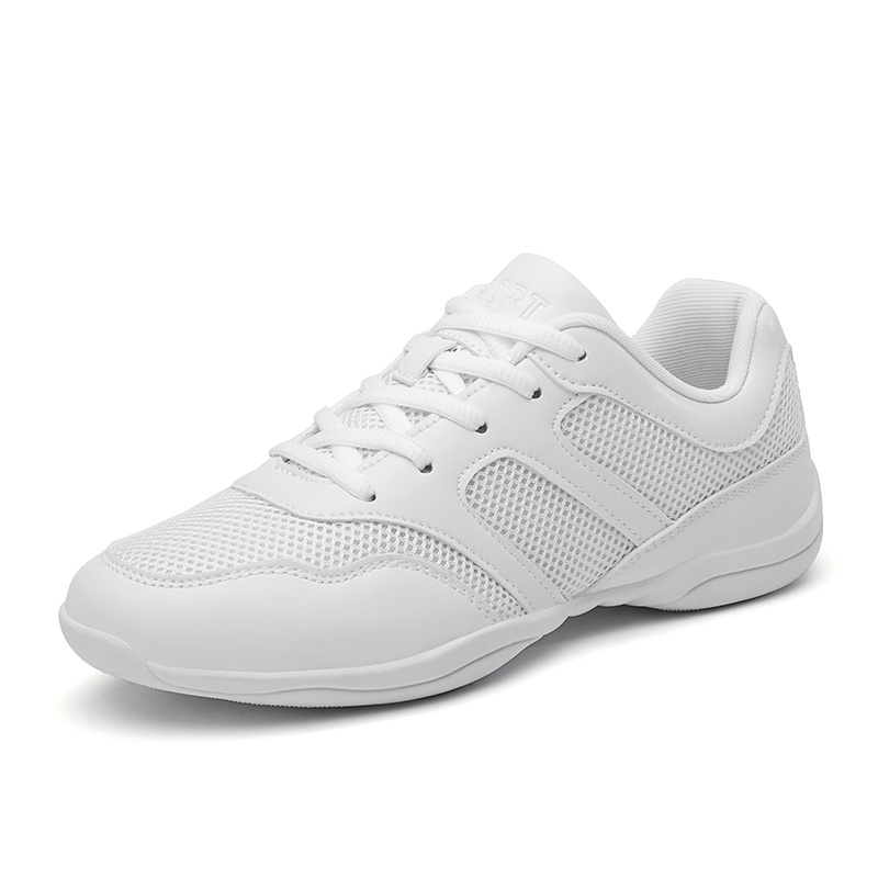 In Stock competitive cheerleading shoes White aerobics shoes women's ...
