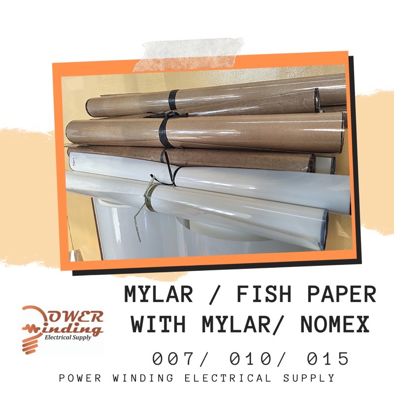 PowerWinding - 100cm×50cm - Mylar/ Fish Paper with Mylar (007/010/015 ...