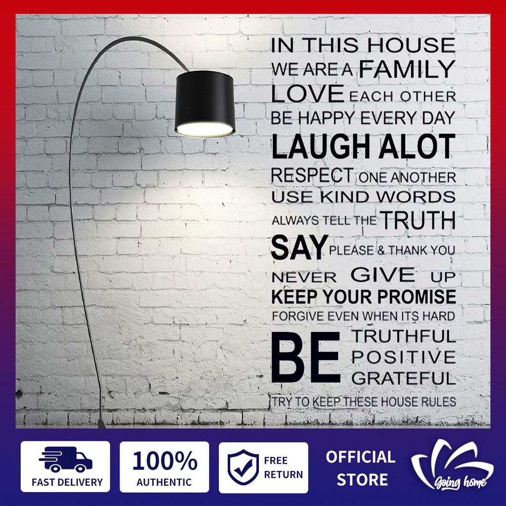 Large Quotes Wall Stickers Inspirational Wall Decals Motivational ...