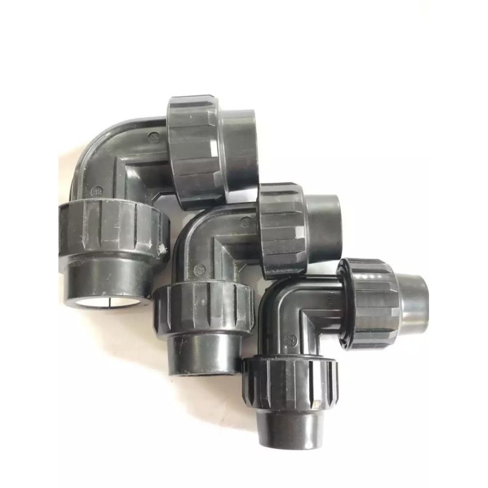 TOPLIFE C-1704 PE FITTINGS BLACK ELBOW (SIZE:1/2,3/4 &1'') | Shopee ...