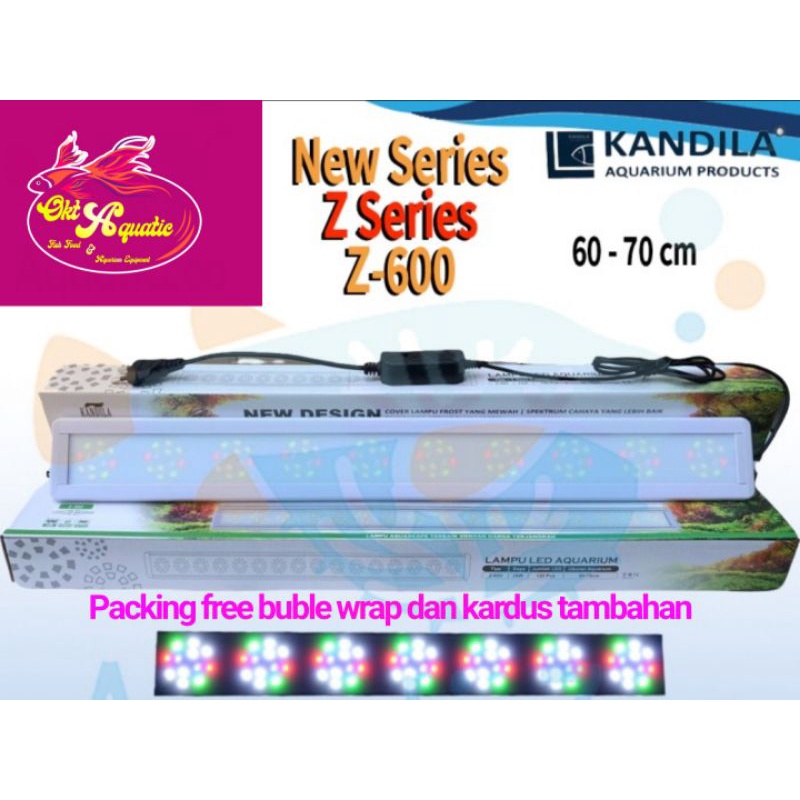 Kandila Z 600 RGB Aquarium Led Lights Aquascape Kandila Z600 60-70 cm ...