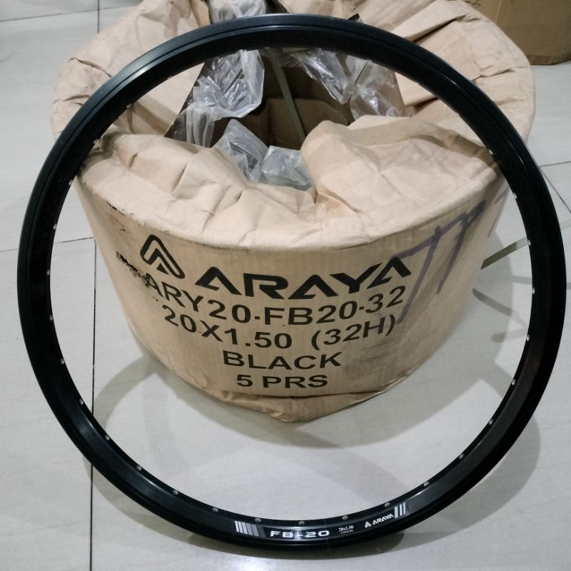 Bicycle Rims Araya Double Wall Rims 20 X 1.50 pure 406 FB 20 hole 32 ...