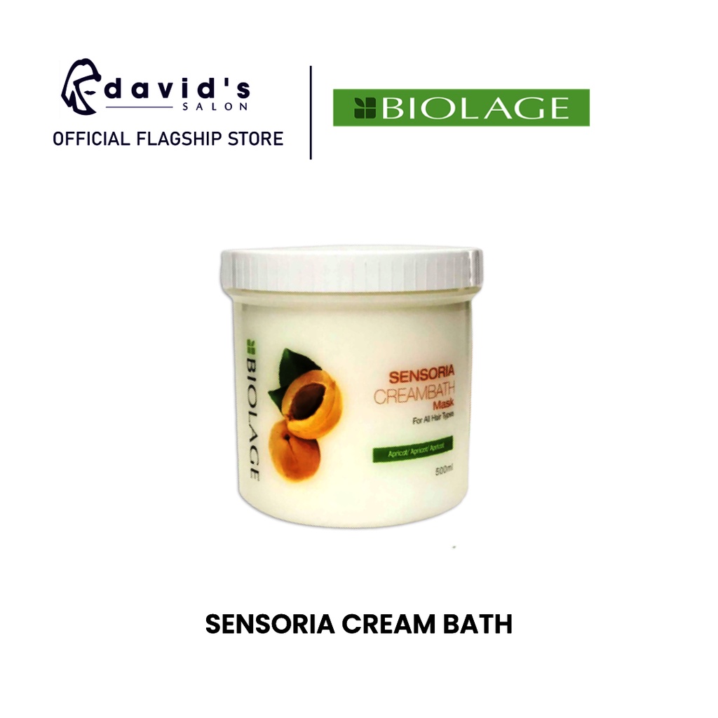 MATRIX SENSORIA CARE APRICOT RE-ENERGIZING CREAM BATH 500 ML | Shopee ...