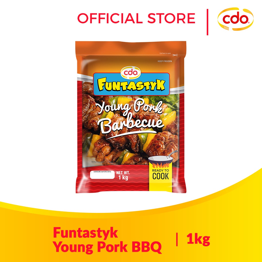 CDO Funtastyk Young Pork Barbecue 1kg | Shopee Philippines