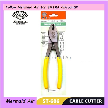 Wire Cutter , Cable Cutter Plier // Shell 6'' Cable Cutter Pliers ST ...