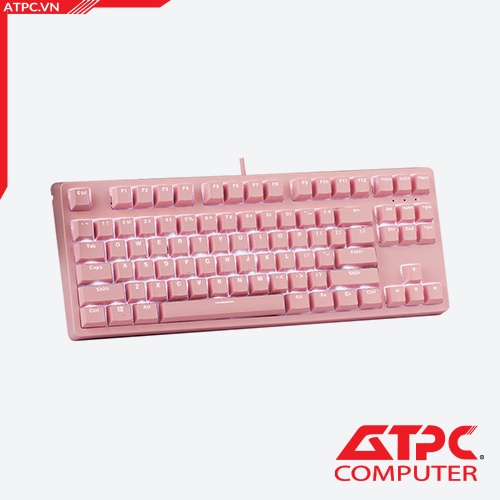 Edra EK387 MECHANICAL KEYBOARD Pink | Shopee Philippines