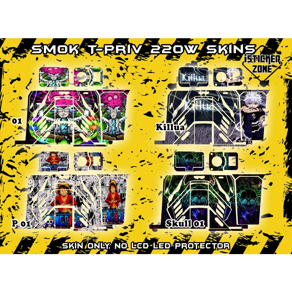 Smok T-Priv 220W Skins Mix Design Full| High Quality Vinyl Skins ...