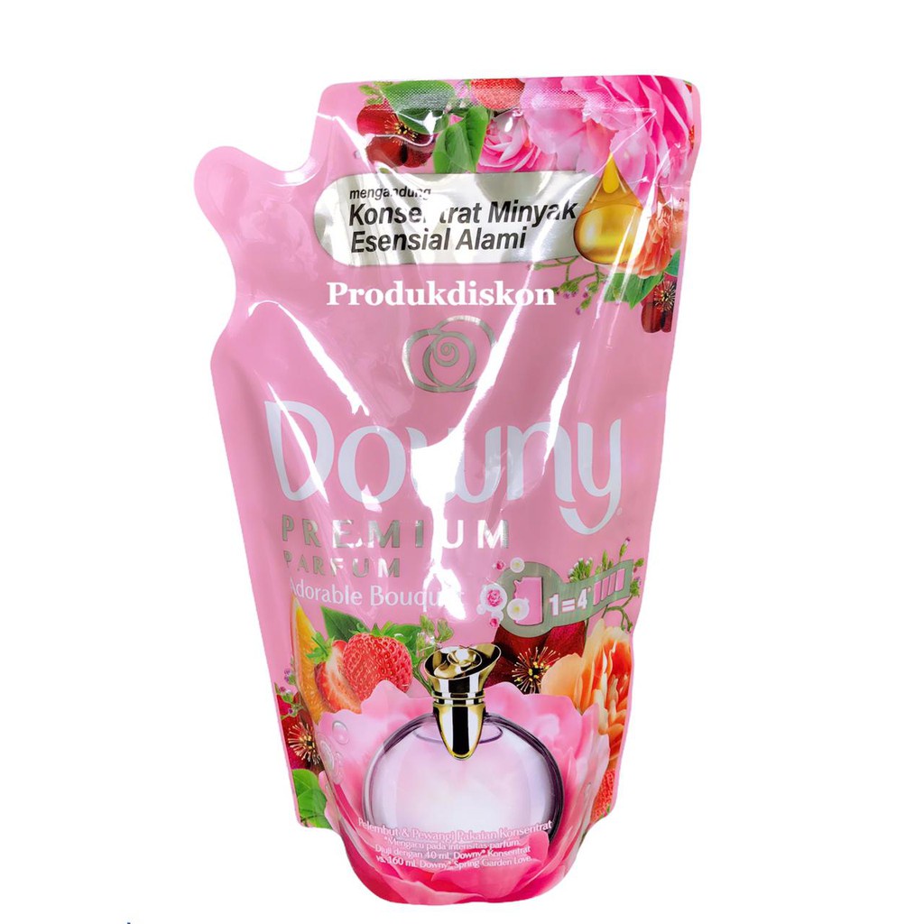 DOWNY Premium Concentrate Clothes Softener & Fragrance Adorable Bouquet ...
