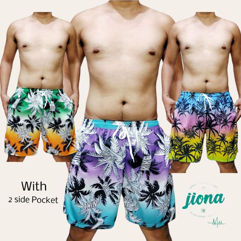 Summer Shorts, Hawaiian Shorts by JIONA RTW Swimming Shorts | Shopee ...