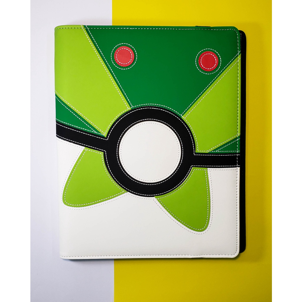 9 Pocket Strap Card Binder 1UP | PokeBall Ed. | TCG Card Album | For Pokemon, MTG, KPOP, and etc ...