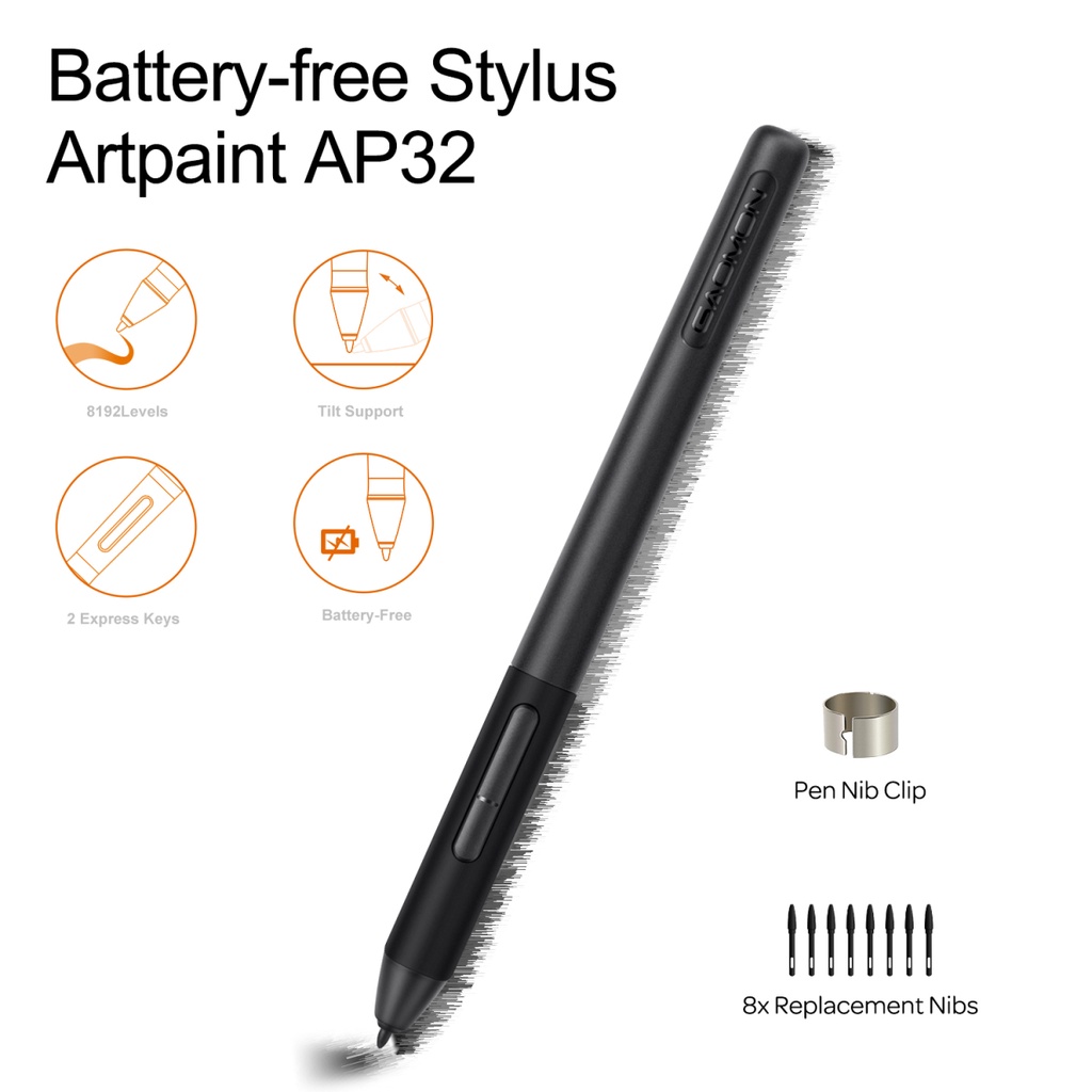 GAOMON M1230 Pen Tablet & 2 Finger Gloves - 12’’ Android OS Supported ...