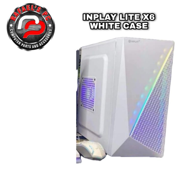 INPLAY LITE X6 White CASE WITH 700W Psu | Shopee Philippines