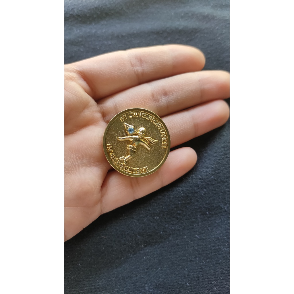 Guardian Angel Pocket Coin - Guardian Angel to watch over me put ...