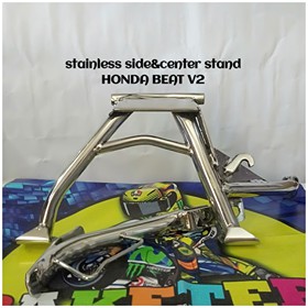 HONDA BEAT V2 115 STAINLESS SIDE&CENTER STAND | Shopee Philippines