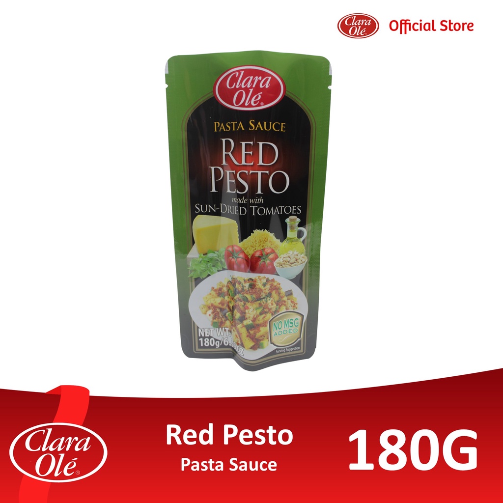 Clara Olé Red Pesto Pasta Sauce 180g | Shopee Philippines