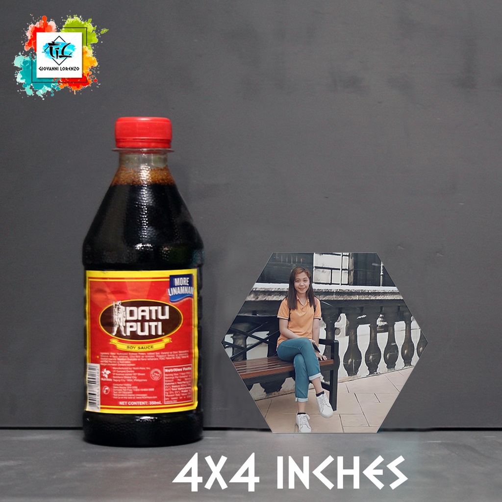 Personalized HEXAGON PHOTO TILE for Modern Wall Art Decor w/ Photo ...