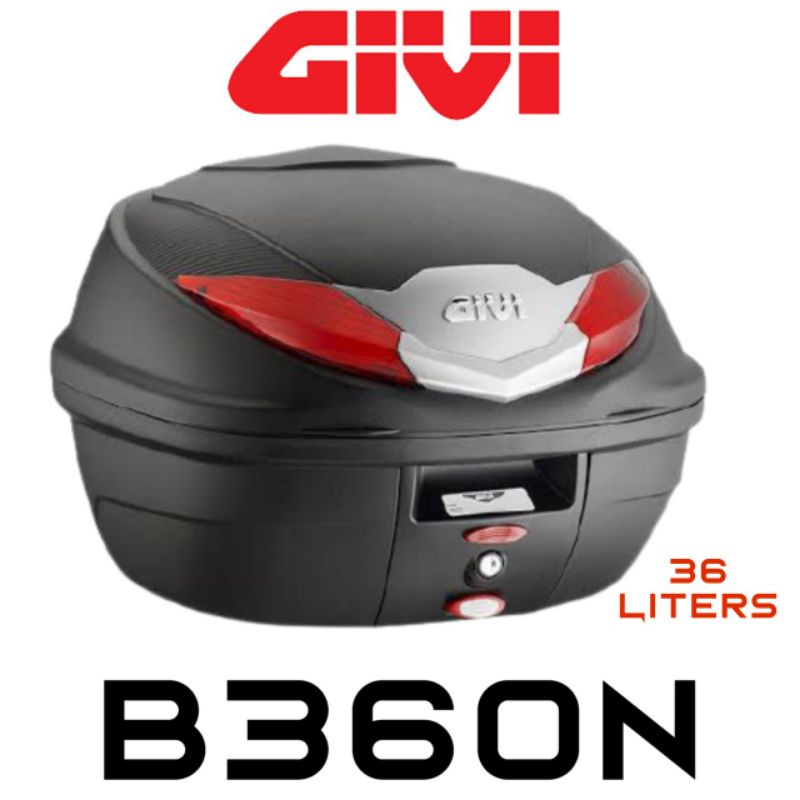 GIVI B360N Top Box w/ Free Baseplate & Screw Set | Shopee Philippines