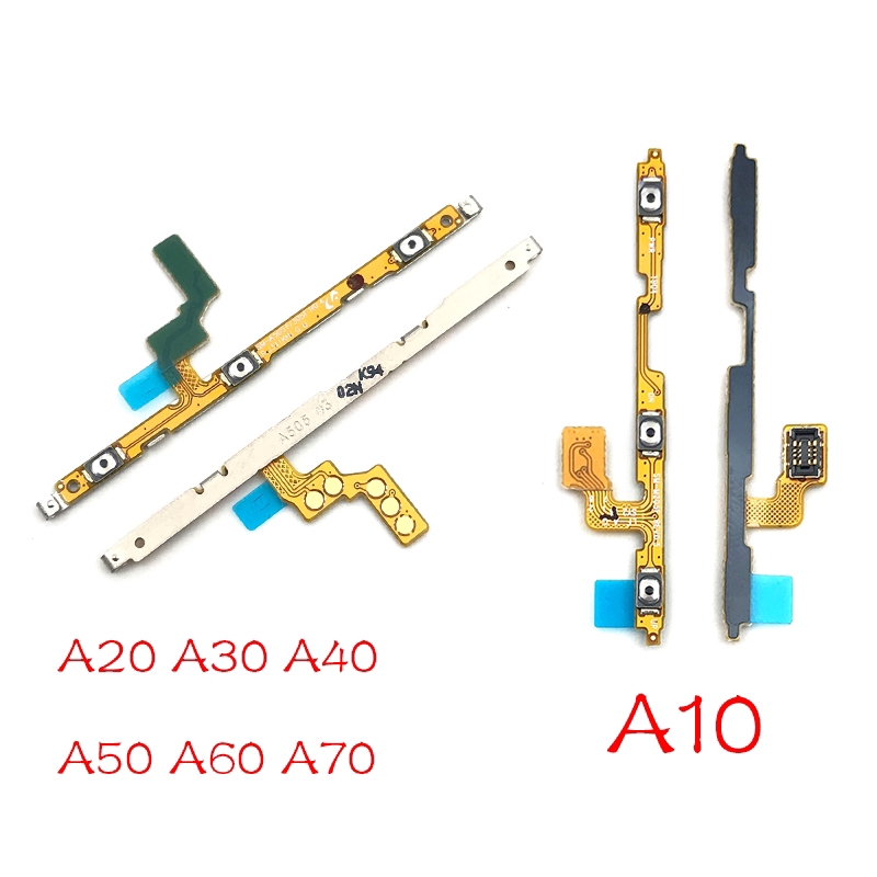 Volume Button Power Switch On Off Button Flex Cable For Samsung A10 A20 A30 A50 A60 A70 | Shopee ...