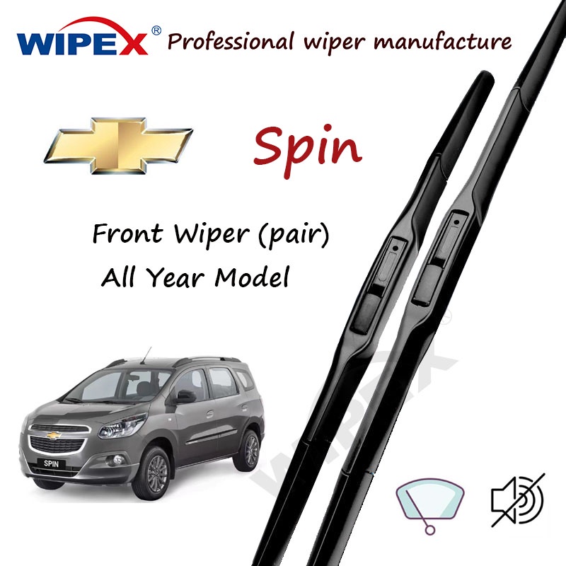 (Quality)Chevrolet Spin Front Wiper Blade 18+21 Set/Pair for All Year ...