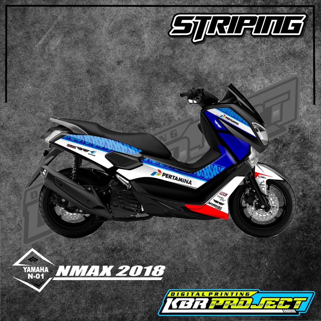 Nmax 2018 striping sticker NMAX 2018 Motorcycle YAMAHA Motorcycle ...