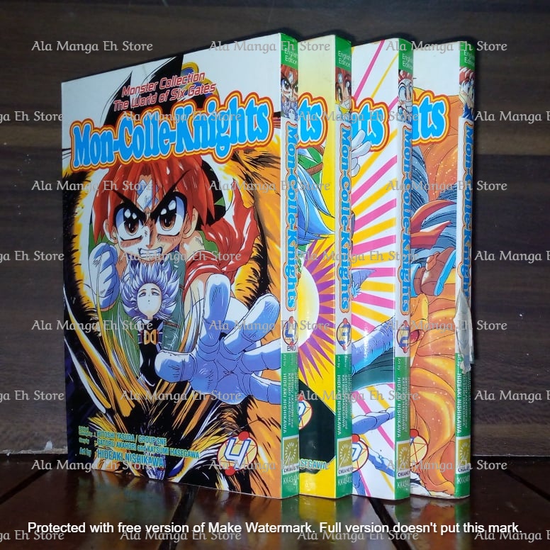 Mon Colle Knights Complete Manga Set Vol 1-4, by Satoru Akahori (author ...