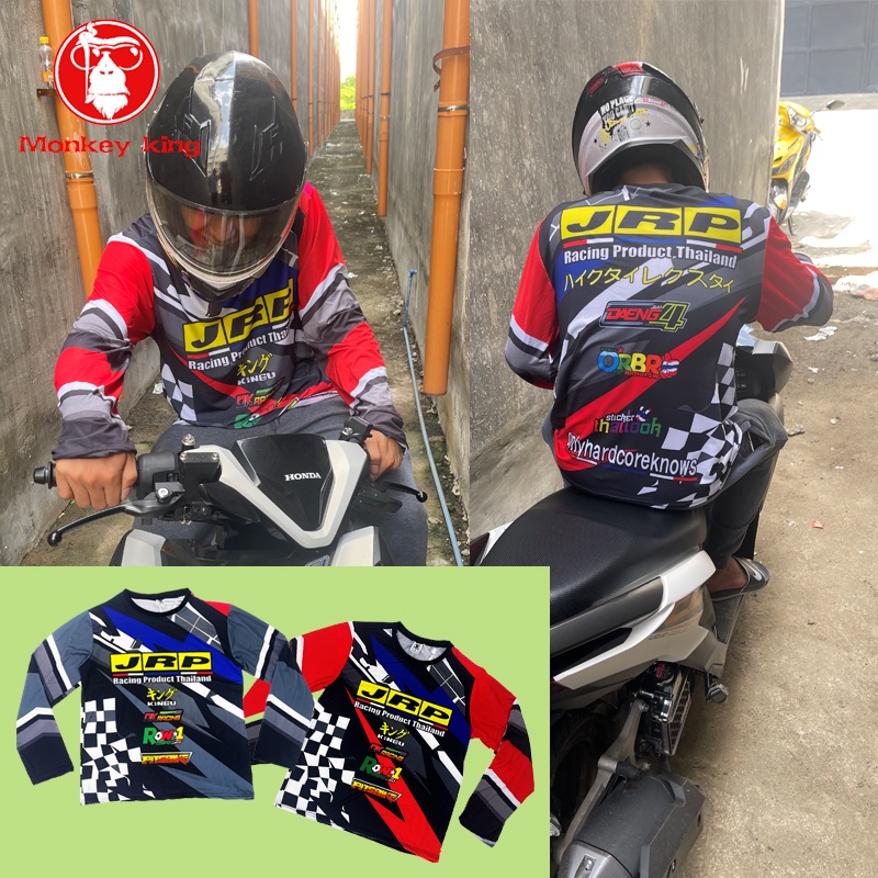 MONKEY KING COD Long sleeve motorcycle tshirt for men on sale ...