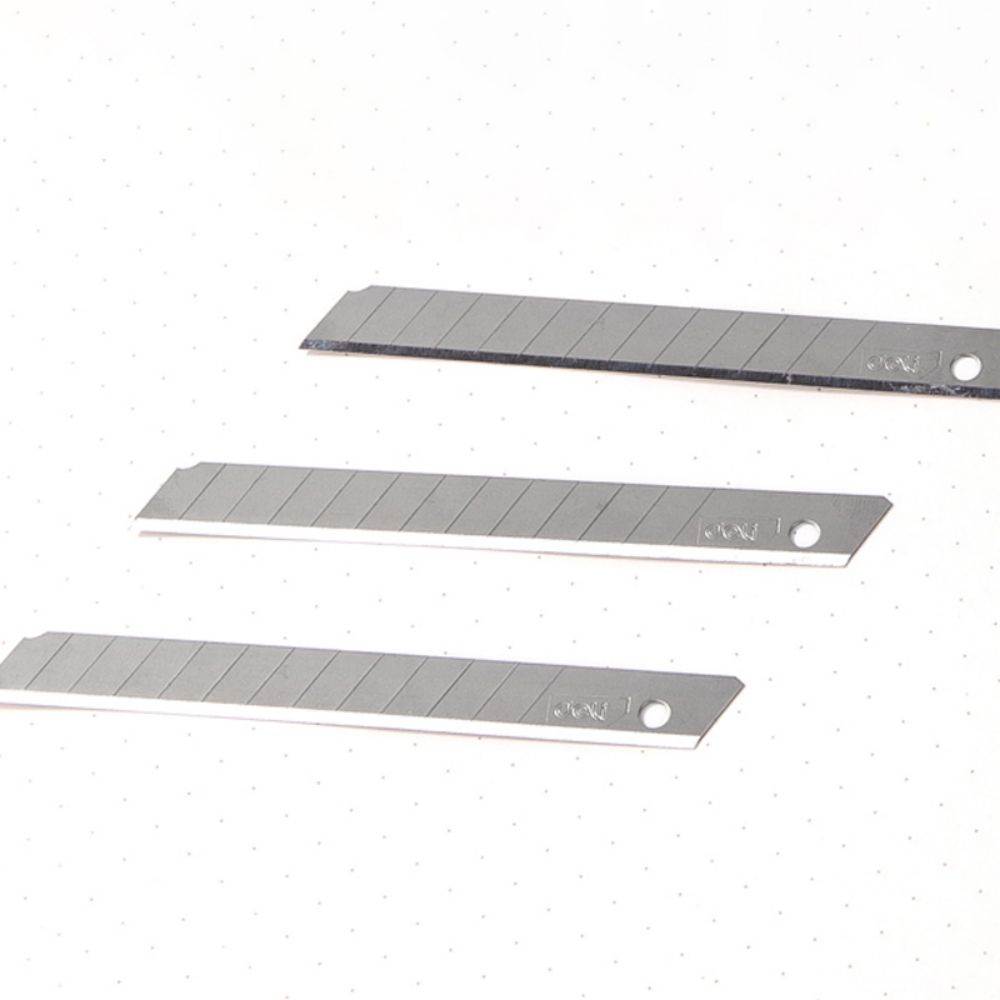 Deli 10Pcs Steel Cutter Blade Set Cutter Blade Refill Blade For Cutter ...
