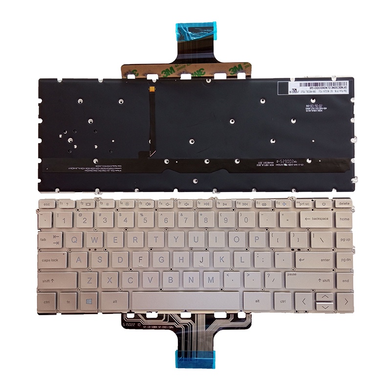 US English laptop backlit Keyboard for HP pavilion X360 14-DV 14-DW 14 ...