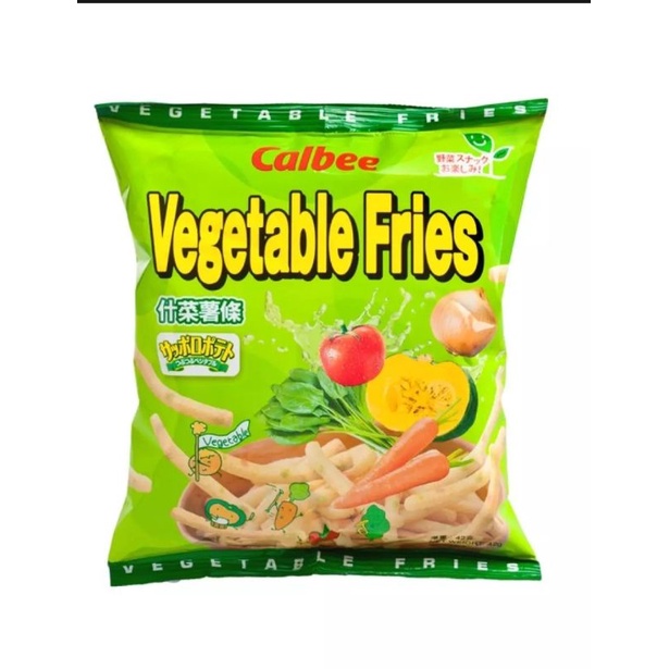 Calbee Vegetable Fries Original Flavor from HongKong | Shopee Philippines