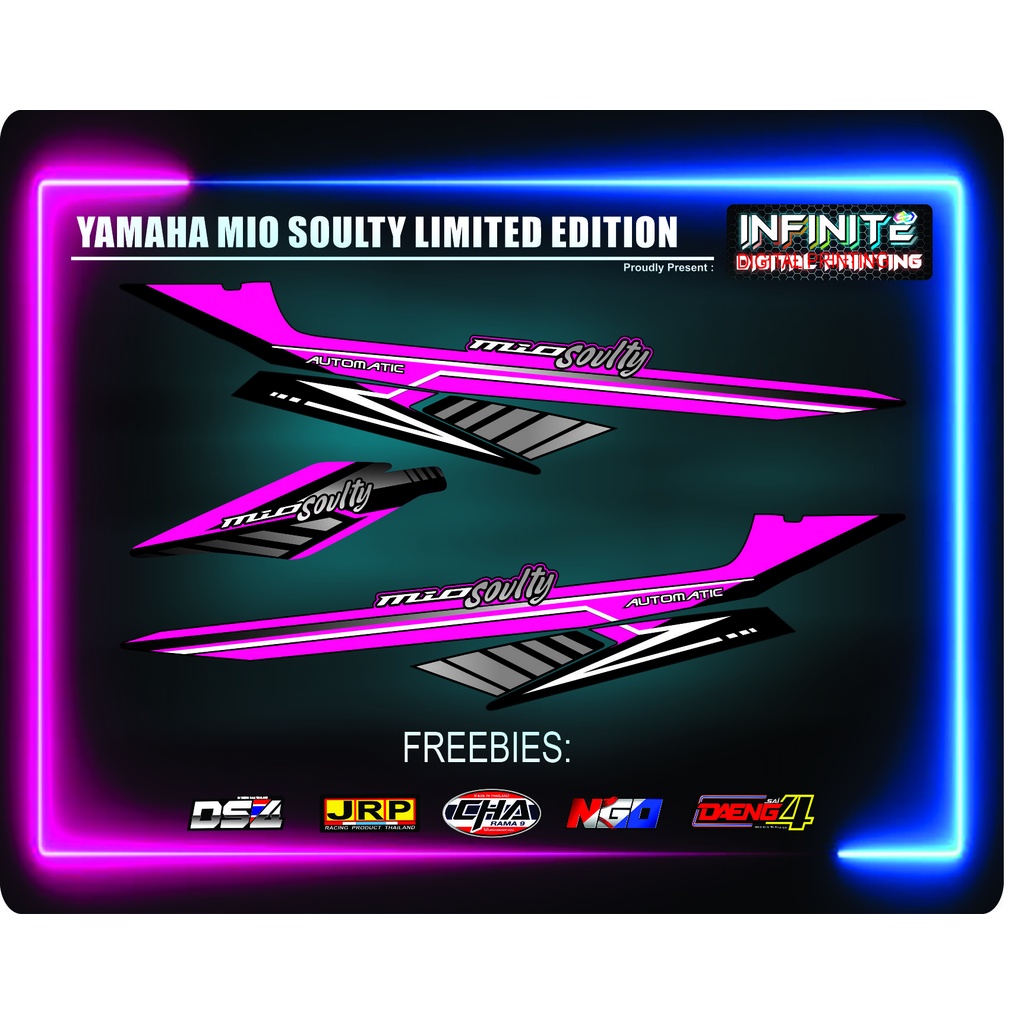 Mio soulty sticker Amore Design | Shopee Philippines