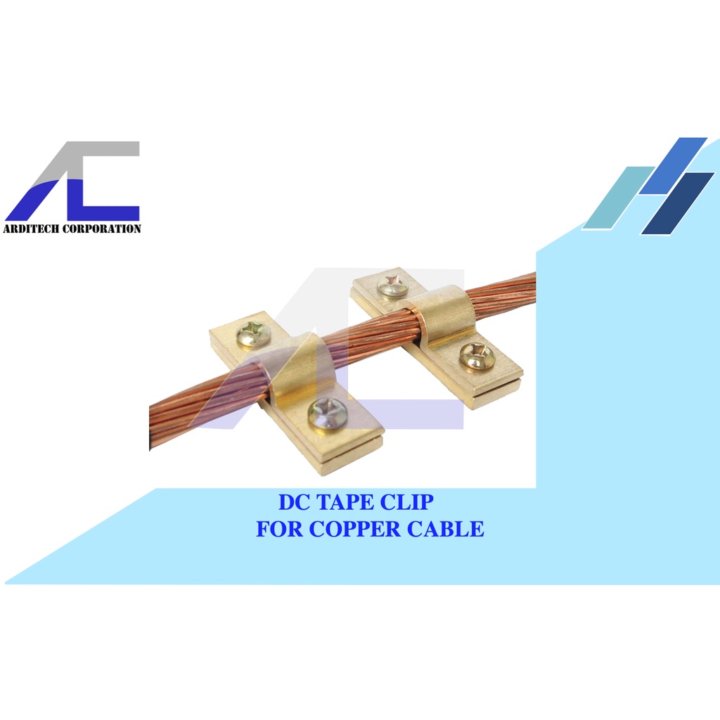 DC Cable CLIP | for Ground Cable or Ground Rod | Earthing Clip | Shopee ...