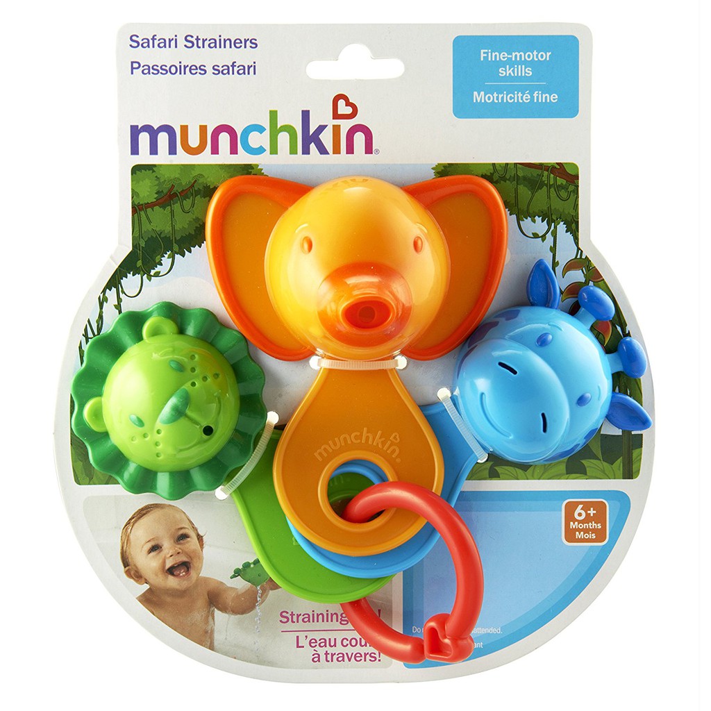 Munchkin : MNK43826 Water Toys Safari Strainers (43836) | Shopee ...