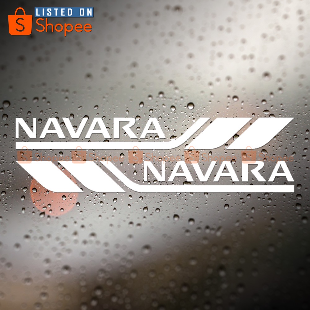 Stickers | 2x Nissan Navara | Racing | Decals | Stripes | Vinyl Weather ...