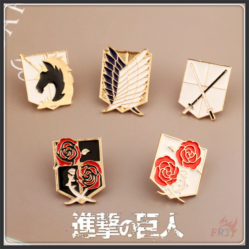 Attack On Titan - Corps Emblem Series 02 Brooches ★ 1Pc Anime Scouting ...