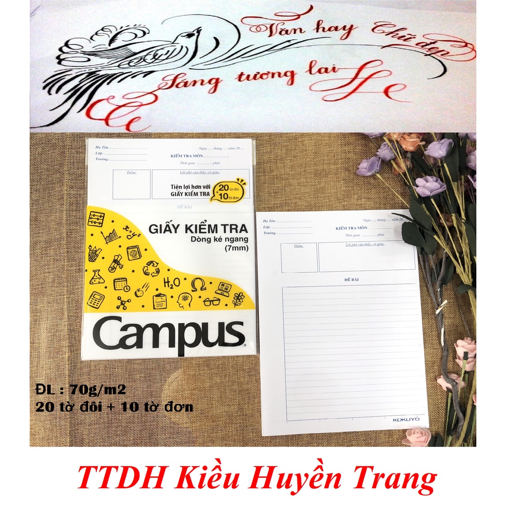 Campus level 2 test paper (20 double sheets + 10 single sheets ...