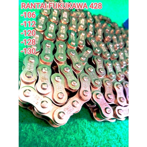 Gold FUKUKAWA Chain JAPAN ALL SIZE | Shopee Philippines