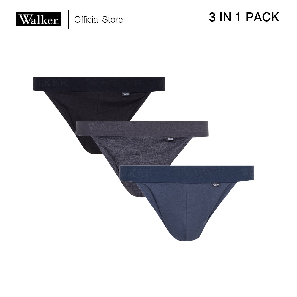 Walker Low Rise Cotton Comfort Brief (3 in 1 pack) | Shopee Philippines
