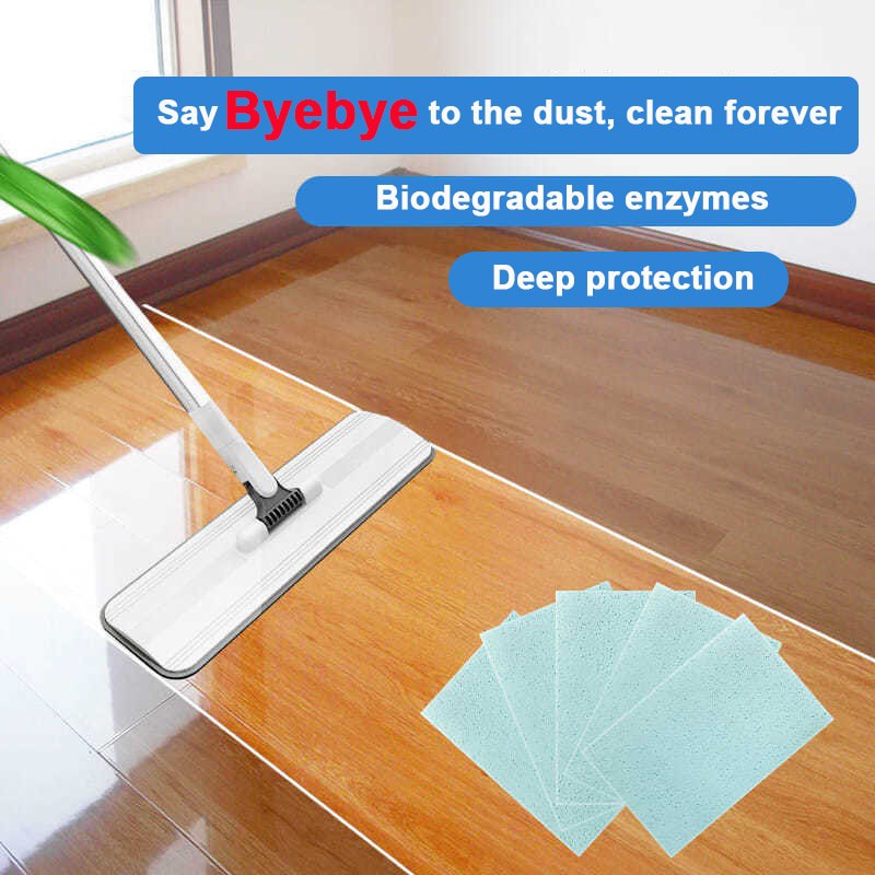 Tile Floor Cleaner Tablets All-around Dissolving Paper Cleaning Sheet ...