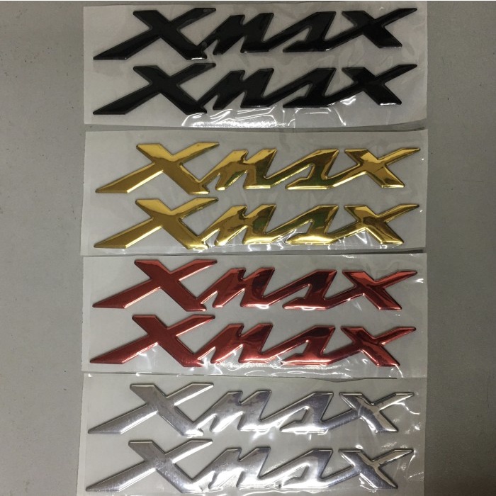 Yamaha Xmax Emblem Color Pair (2 pcs) Left Right Import Thailand ...