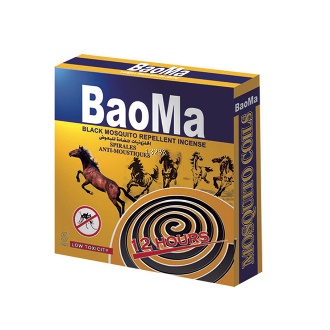 Baoma high quality black mosquito repellent incense katol | Shopee ...