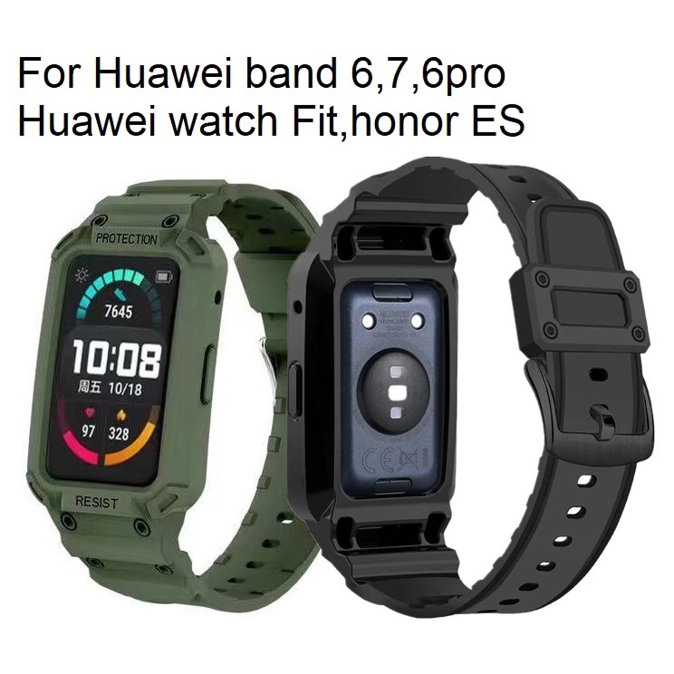 2 in 1 Sports Amber Huawei band 6 Strap Huawei band 7 , Huawei Watch ...