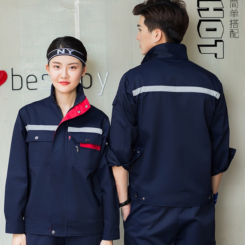 (Stock) Long Sleeve Electrician Repair Workwear Welder Dirt-Resistant ...