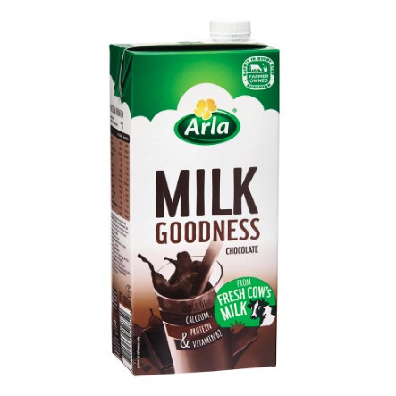 Arla Milk Goodness Chocolate(1L) | Shopee Philippines