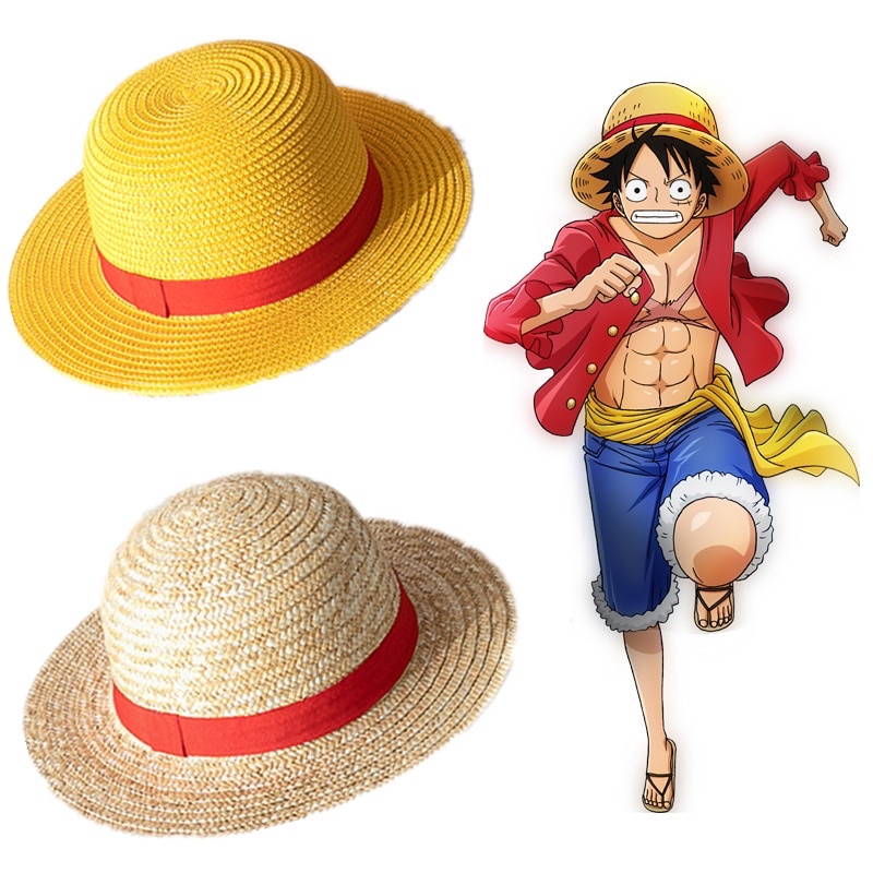 Straw Hat Luffy ONE PIECE 2 Colors | Shopee Philippines