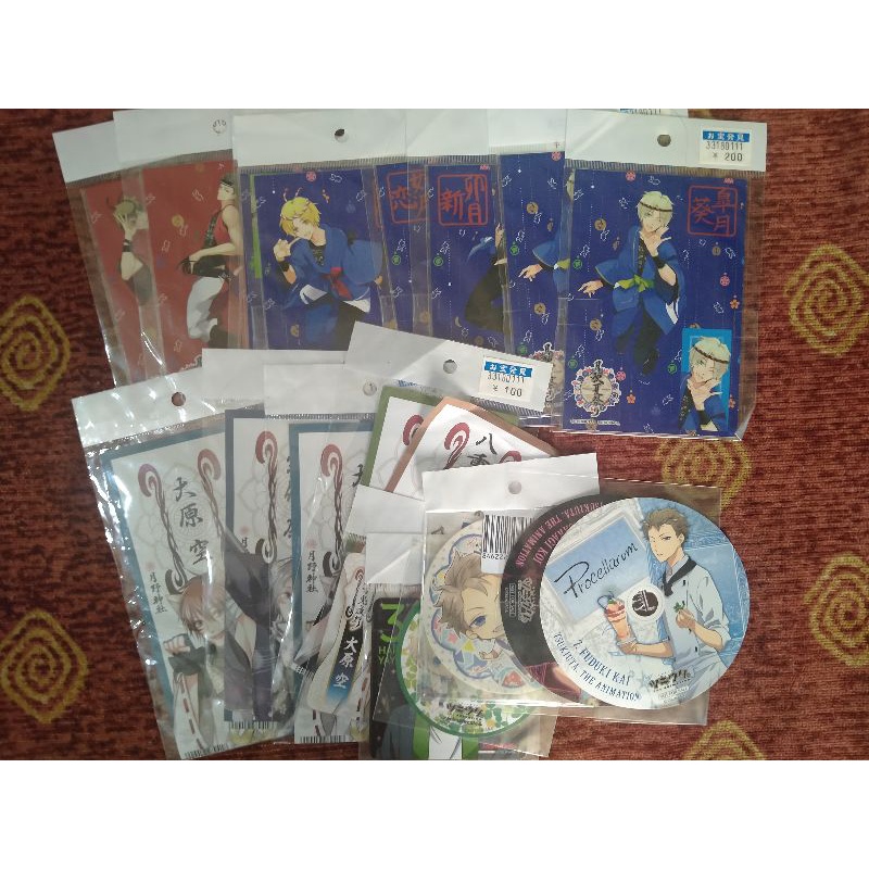 [OTOME] Anime Paper Merch - Tsukiuta (NEW) | Shopee Philippines